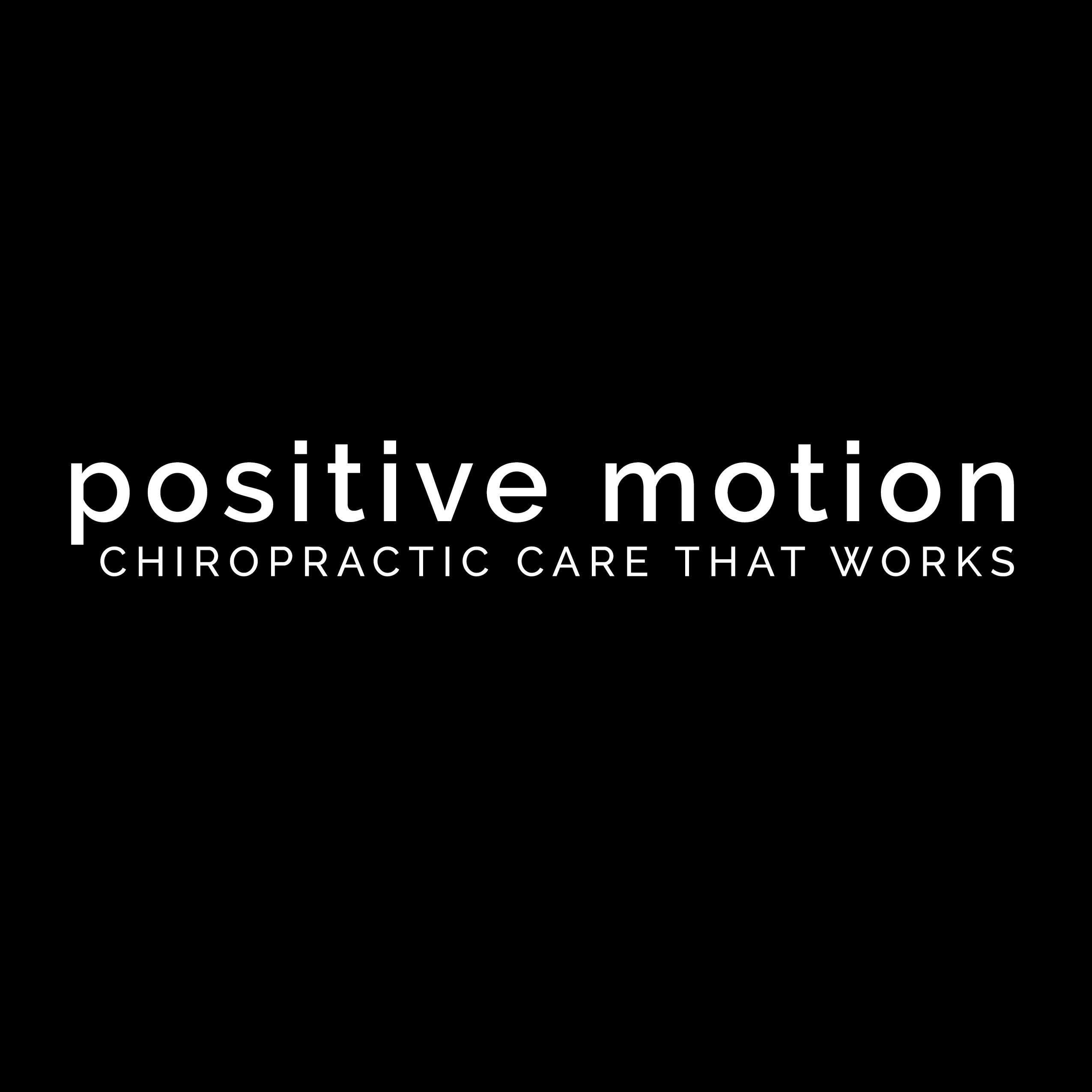 Positive Motion Chiropractic Product Recommendations